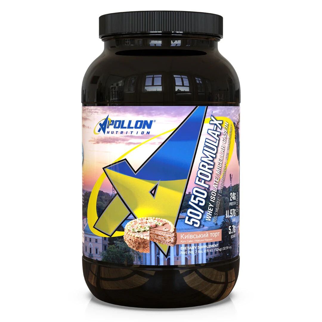 Apollon Nutrition 50/50 Formula X Protein 2 lb, 健康及營養食用品, 健康補充品, 健康補充品 ...
