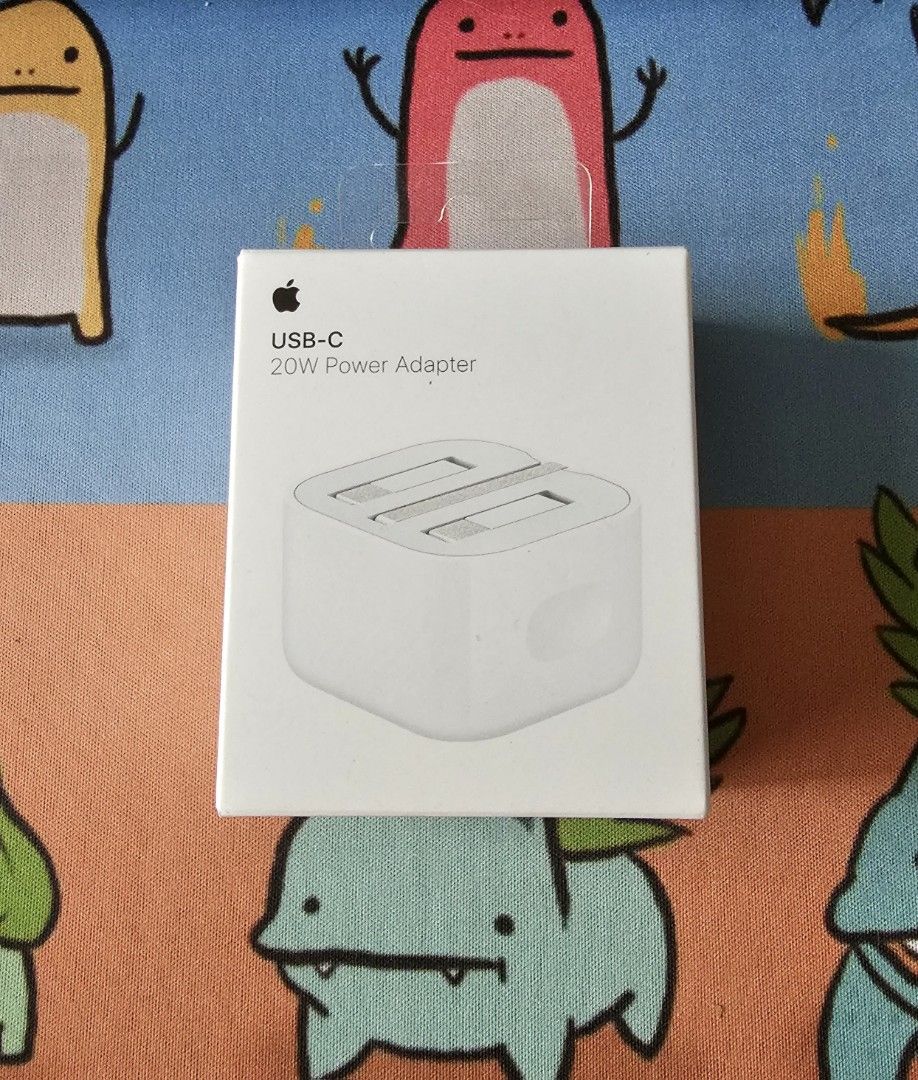 Apple USB-C 20W Power Adapter (folding pins), Mobile Phones & Gadgets ...