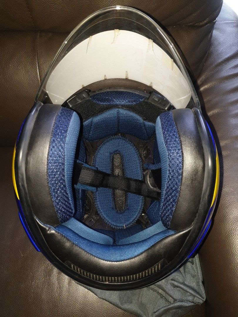 Arai ram 3 gauloises replica helmet, Motorcycles, Motorcycle Apparel on ...