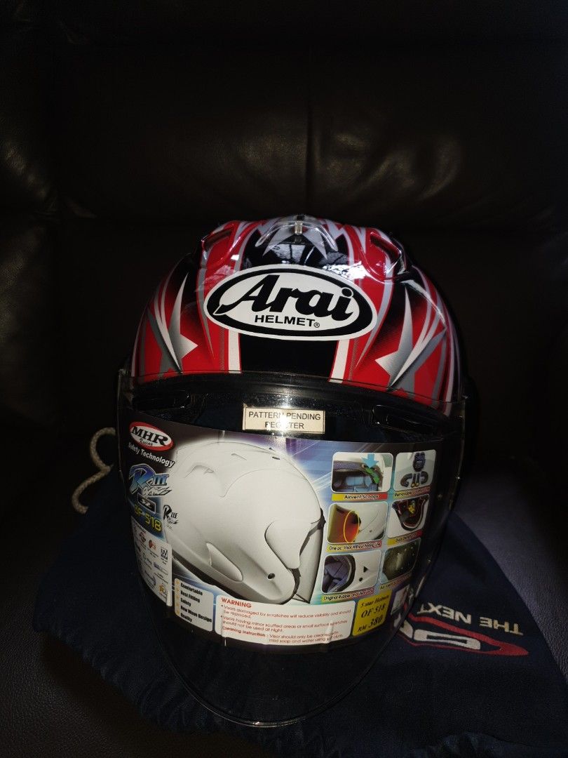 Arai ram 3 Stella replica helmet, Motorcycles, Motorcycle Apparel on ...