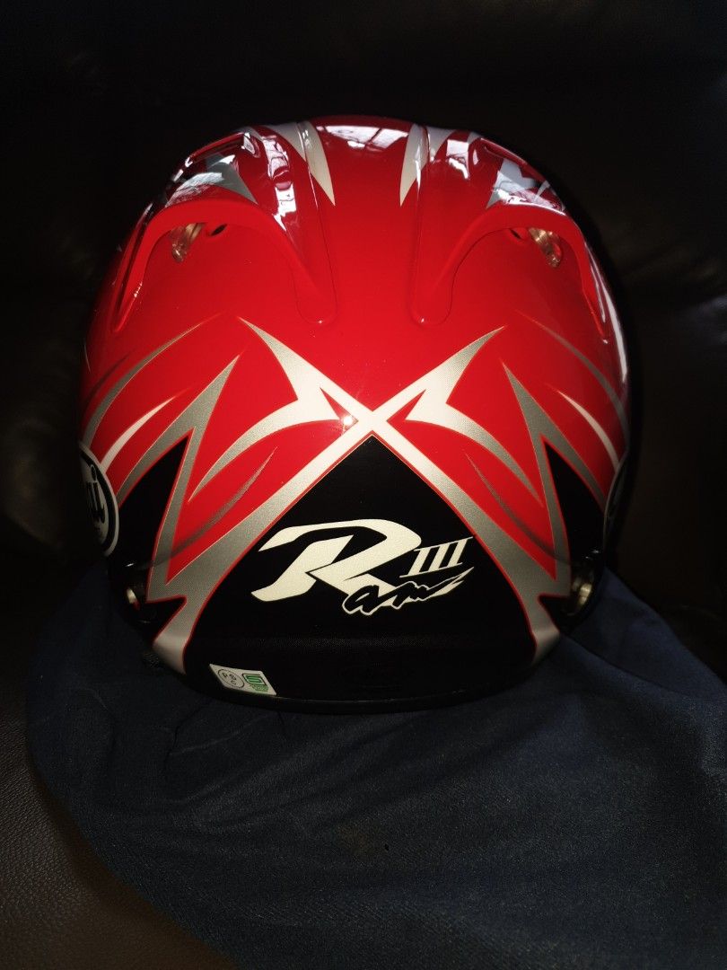Arai ram 3 Stella replica helmet, Motorcycles, Motorcycle Apparel on ...
