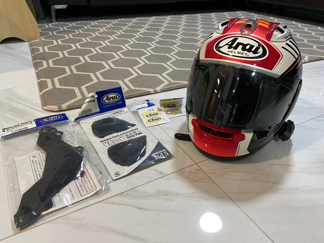 Arai rx7x rea, Motorcycles, Motorcycle Apparel on Carousell