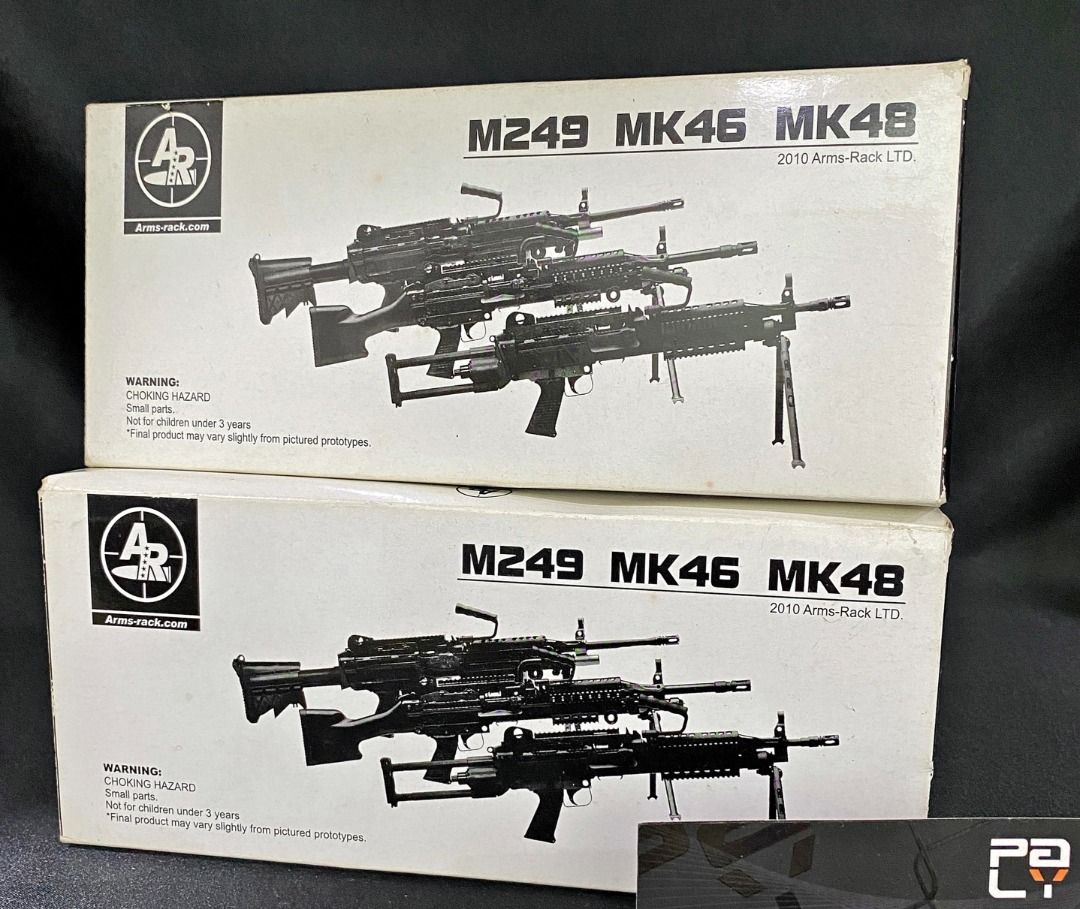 Arms Rack 1/6 MK 48 Light Machine Gun (LMG) in Sand Camo, Hobbies ...