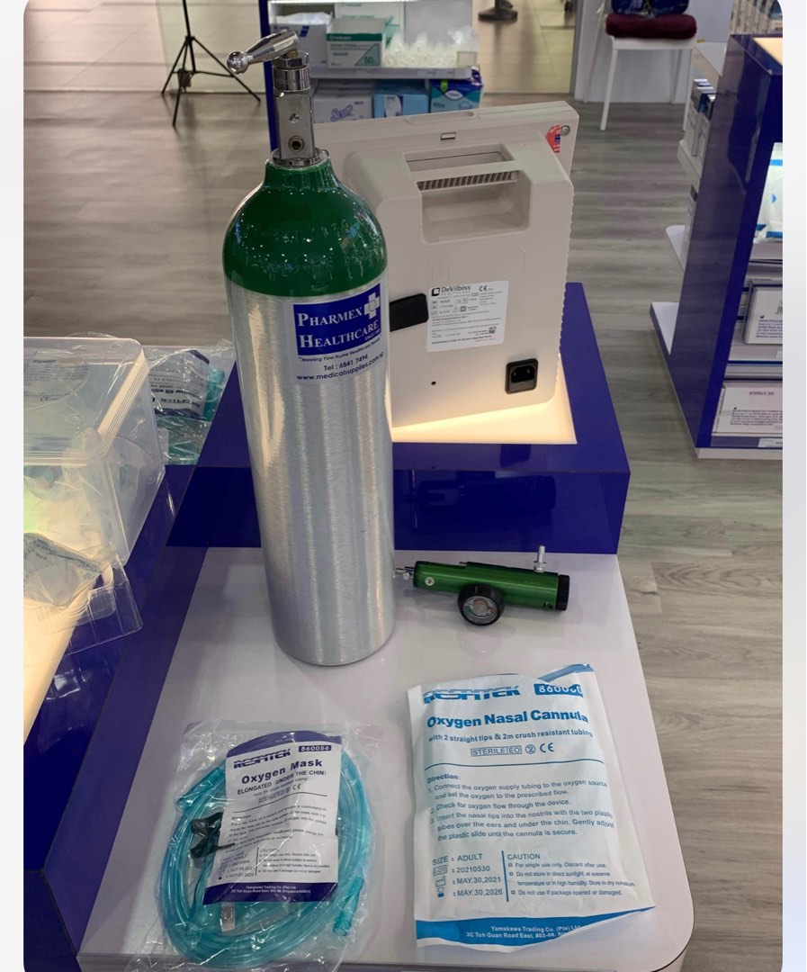 Assure oxygen therapy set, Health & Nutrition, Medical Supplies & Tools ...