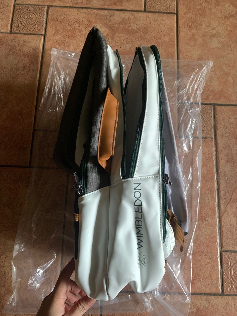 Babolat Wimbledon Backpack limited edition, Luxury, Bags & Wallets on ...