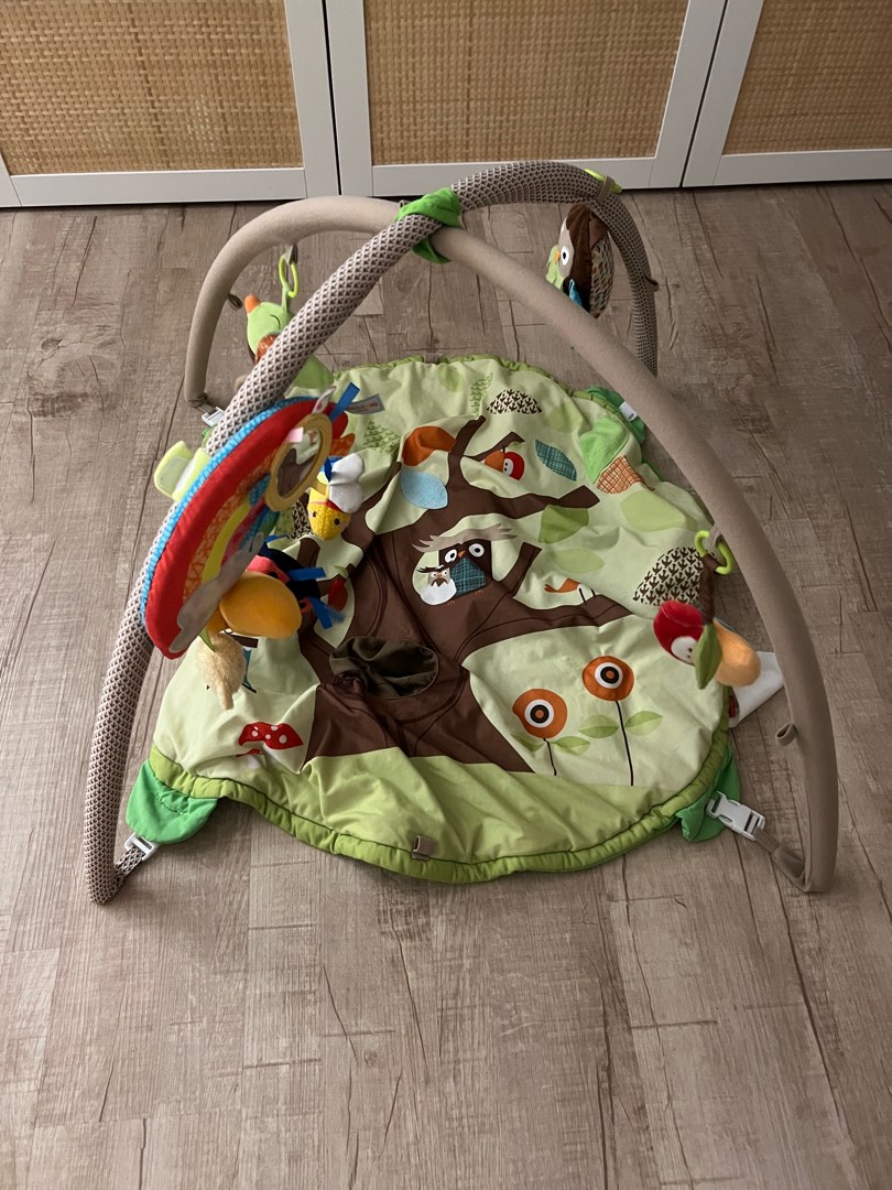 SKIPHOP Baby Playmat & Activity Gym with Hanging Mobile, Babies & Kids ...