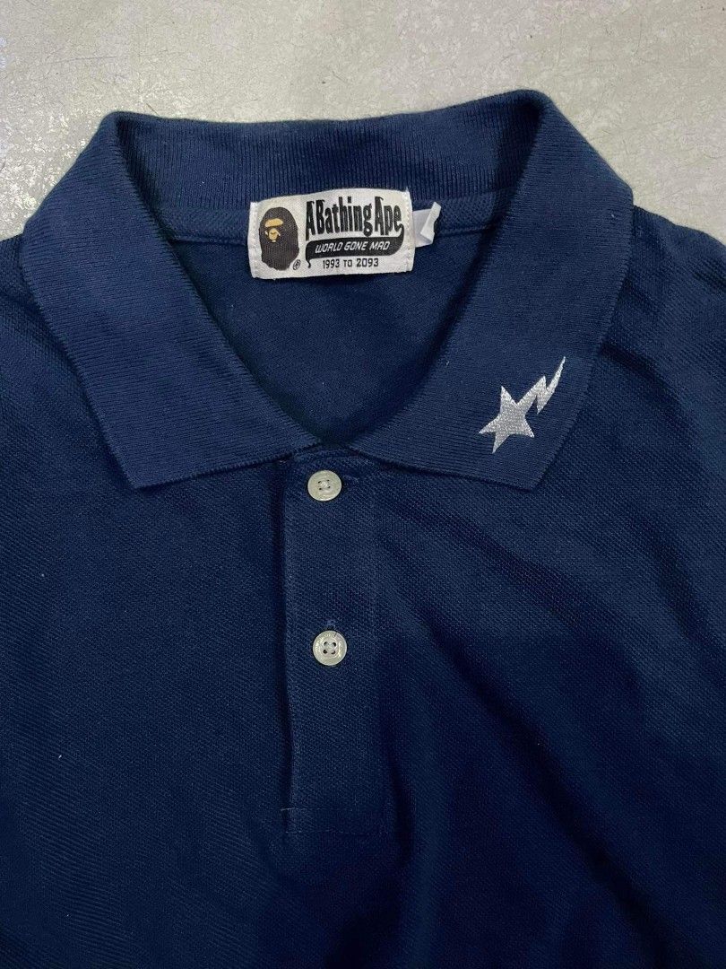 Bape Sta Polo Shirt on Carousell