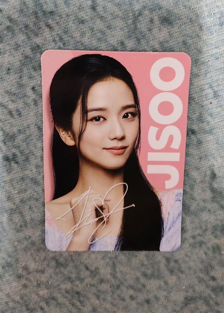 Blackpink Jisoo Oreo Photocard No.06, Hobbies & Toys, Memorabilia & Collectibles, K-Wave on ...