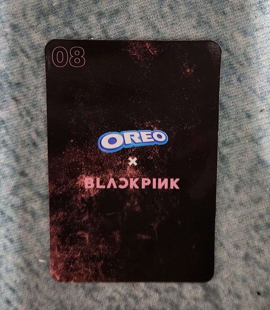 BlackPink Oreo Lisa Photo Card No.08, Hobbies & Toys, Memorabilia ...