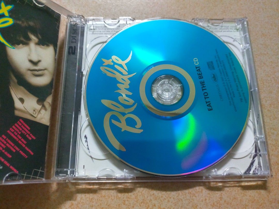Blondie - Eat to the beat CD + DVD, Hobbies & Toys, Music & Media, CDs & DVDs on Carousell