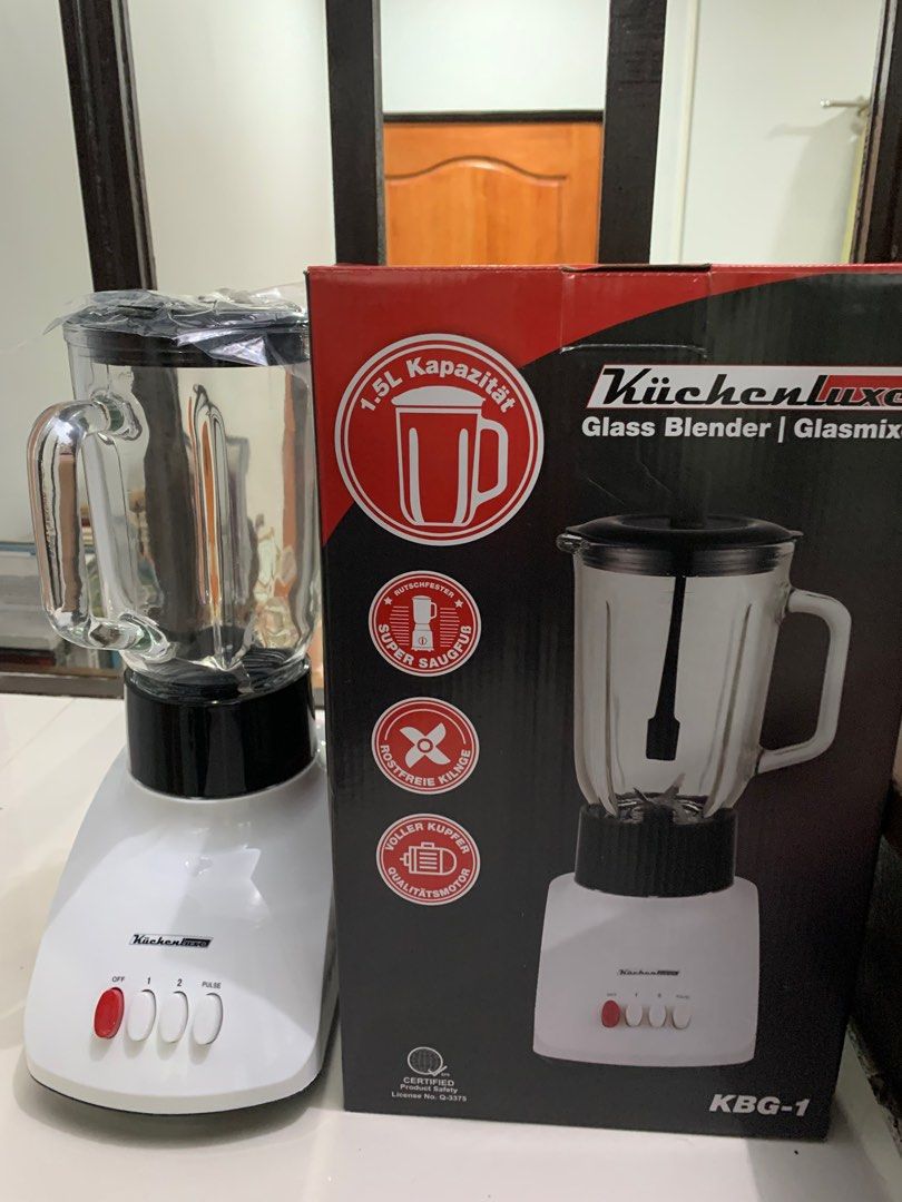 Brand new never been used blender by kitchen luxe, TV & Home Appliances ...