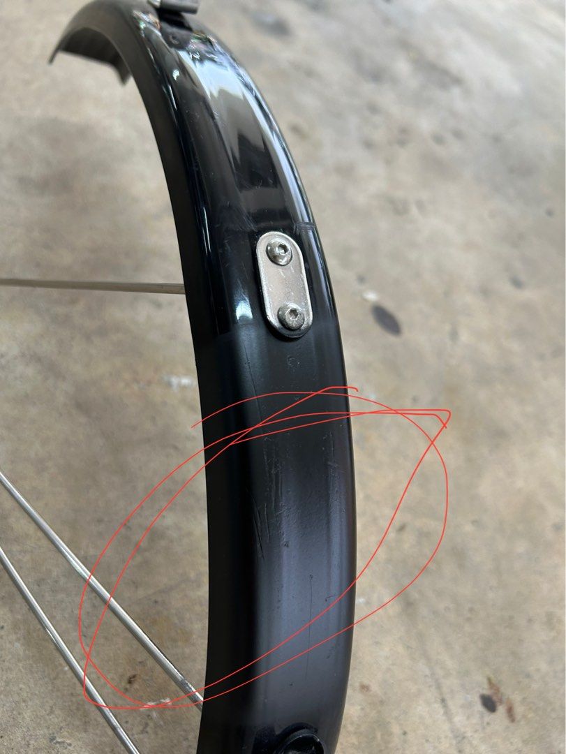 Brompton Rear Fender / Mudguard Black , Sports Equipment, Bicycles ...