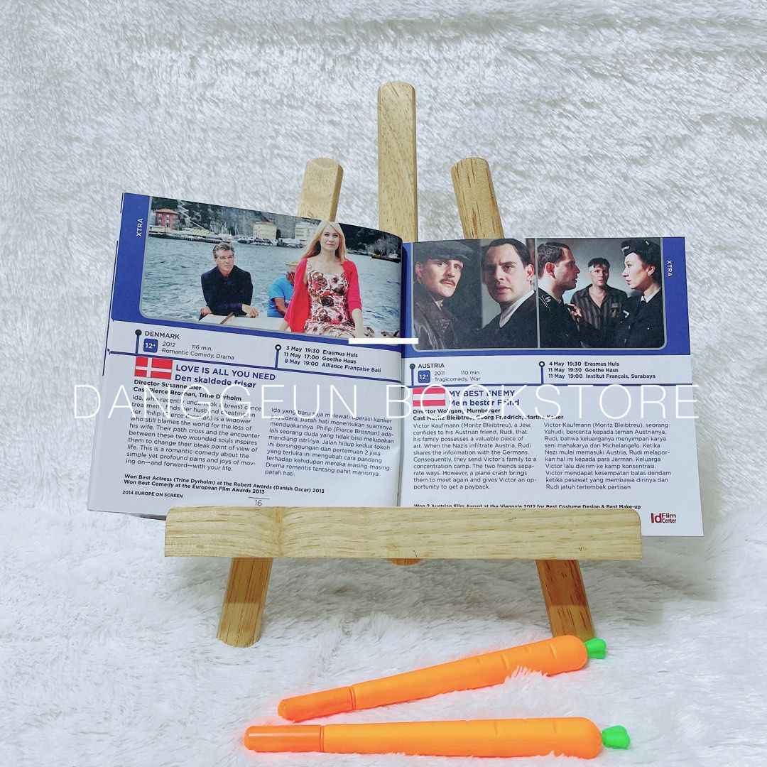 BUKU KATALOG MAJALAH FESTIVAL FILM EUROPE ON SCREEN EOS 2014 BEKAS ORI, Buku & Alat Tulis ...
