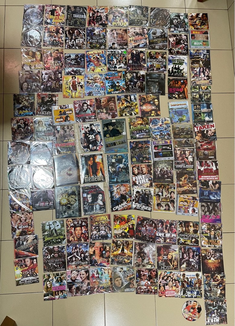 Bulk Purchase - DVD - 110 DVDs #KEMASRAYA, Hobbies & Toys, Music ...