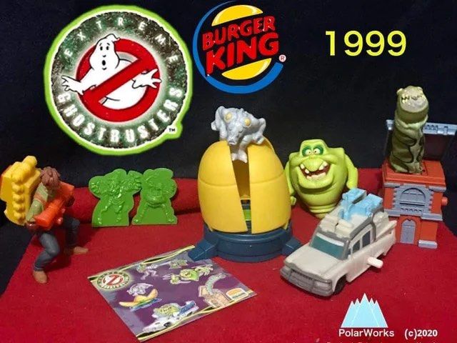 Burger King 1999 ghostbusters extreme complete sealed set of 5, Hobbies ...
