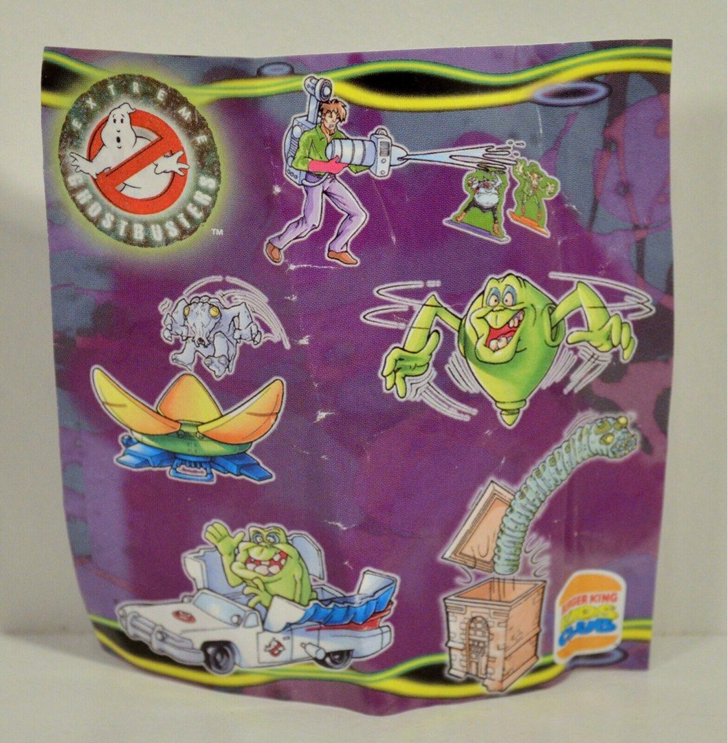 Burger King 1999 ghostbusters extreme complete sealed set of 5, Hobbies ...