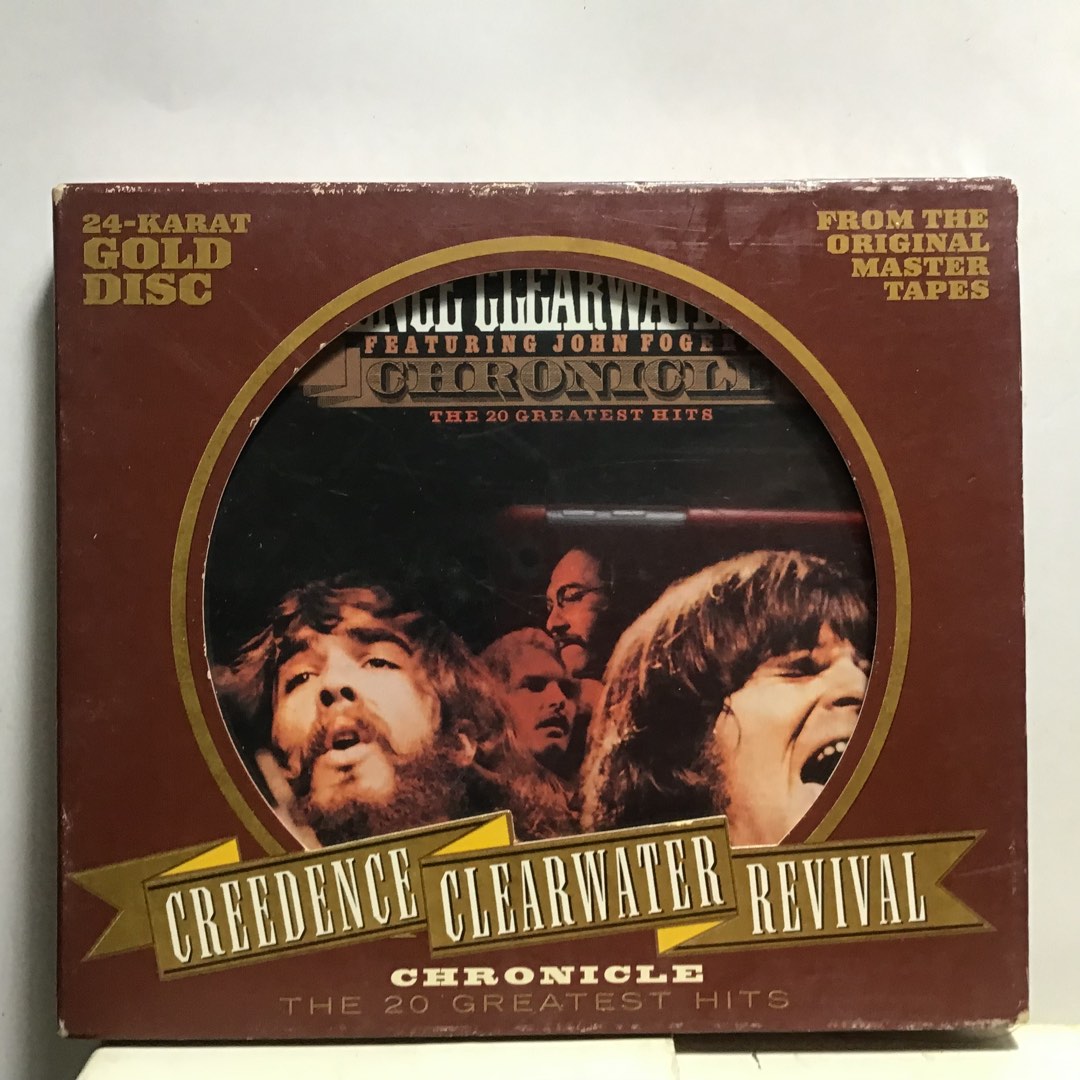 CD CCR Creedence Clearwater Revival - Chronicle OOP GOLD DISC ...