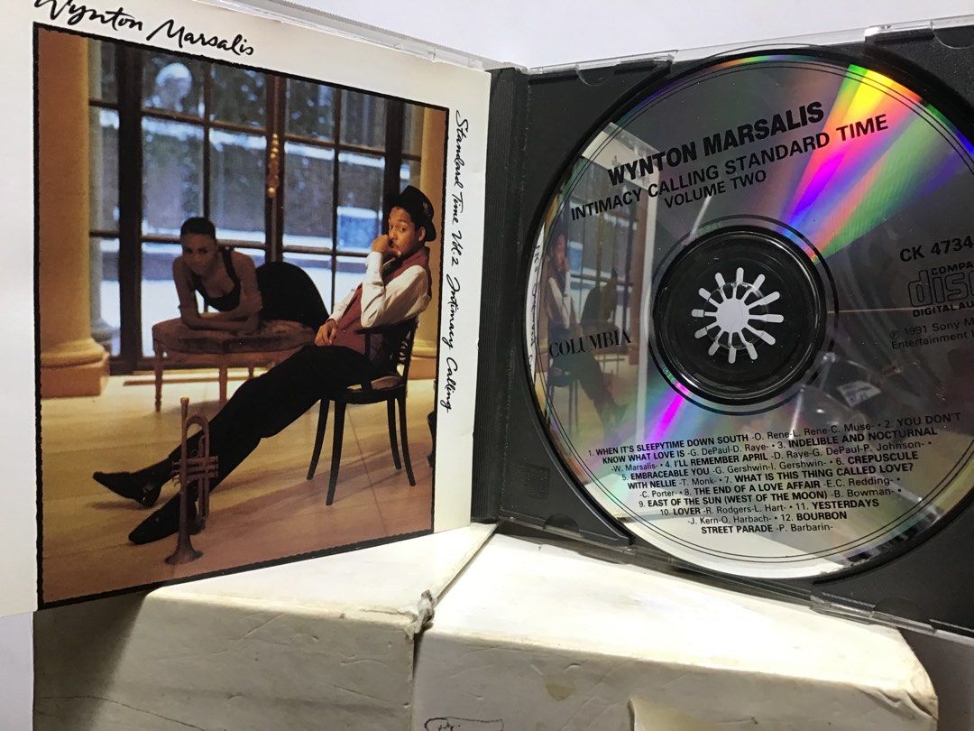 CD Wynton Marsalis - Standard Time vol 2 OOP Anubis Jazz, Hobbies ...