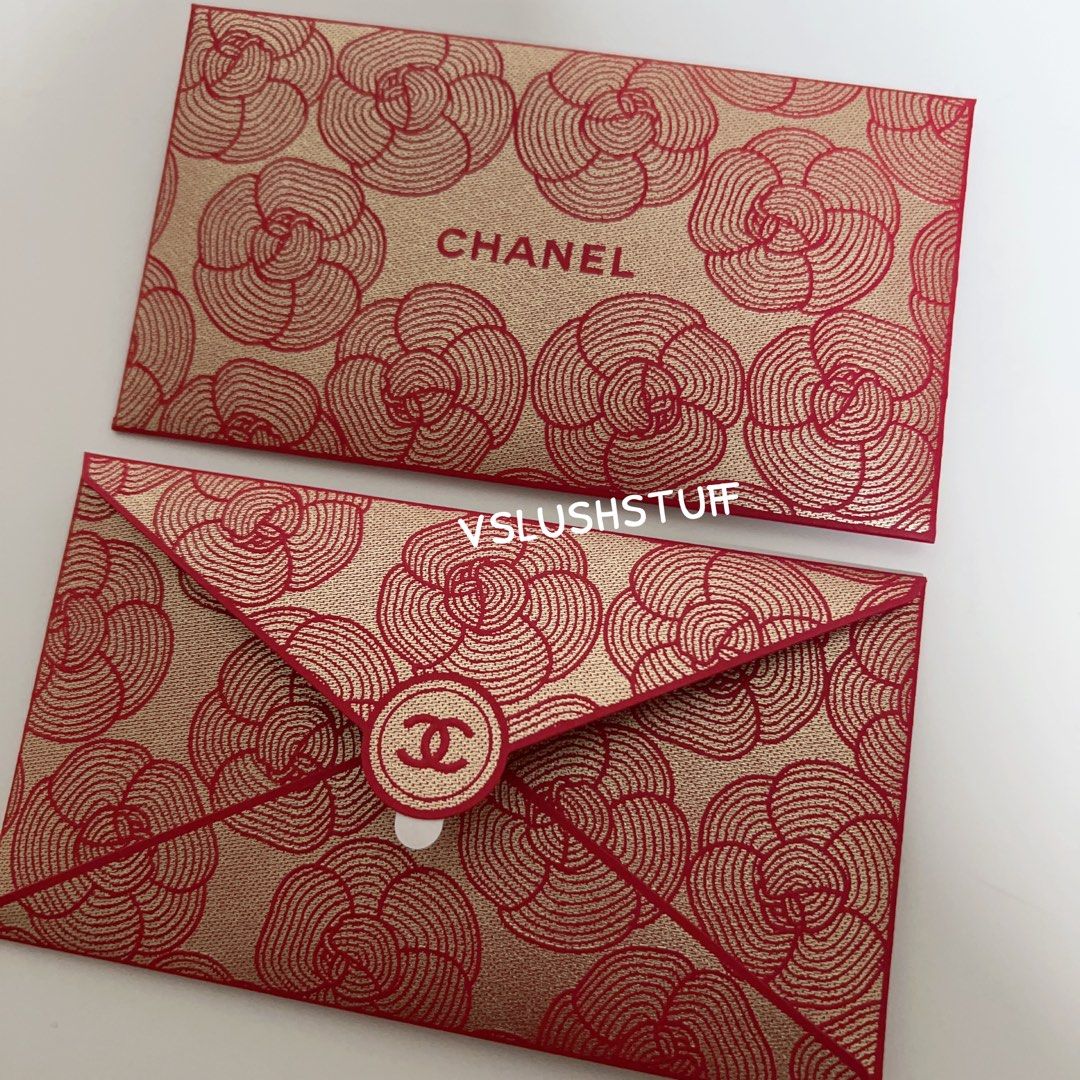 Chanel gift card + red envelope, Hobbies & Toys, Stationery & Craft ...