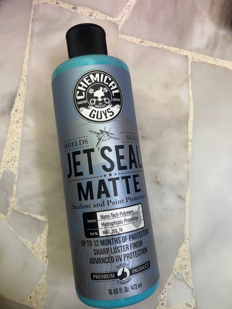 Chemical Guys Jet Seal Matte, Motorcycles, Motorcycle Accessories on ...