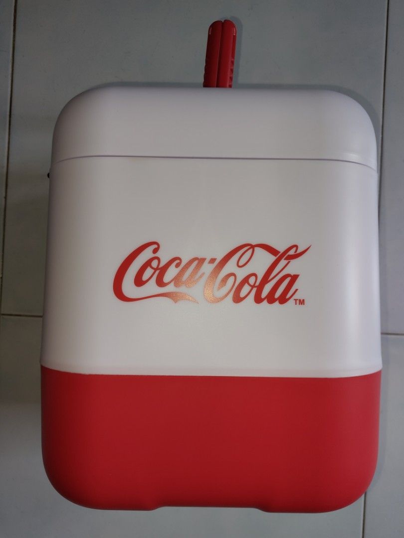 Coca-Cola Cooler Box With Speaker, Furniture & Home Living, Kitchenware ...