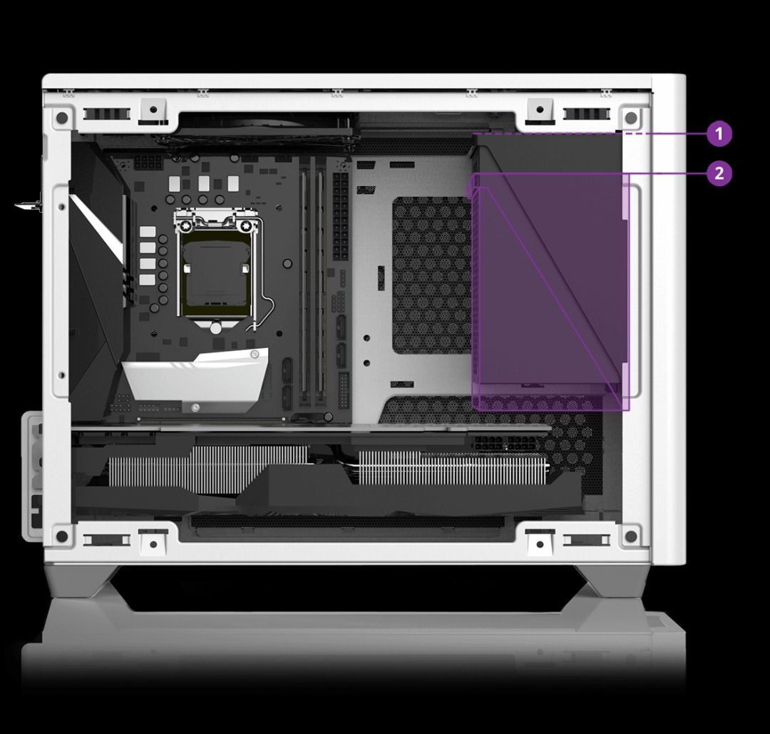 Cooler Master NR200P Mini ITx Case, Computers & Tech, Parts ...