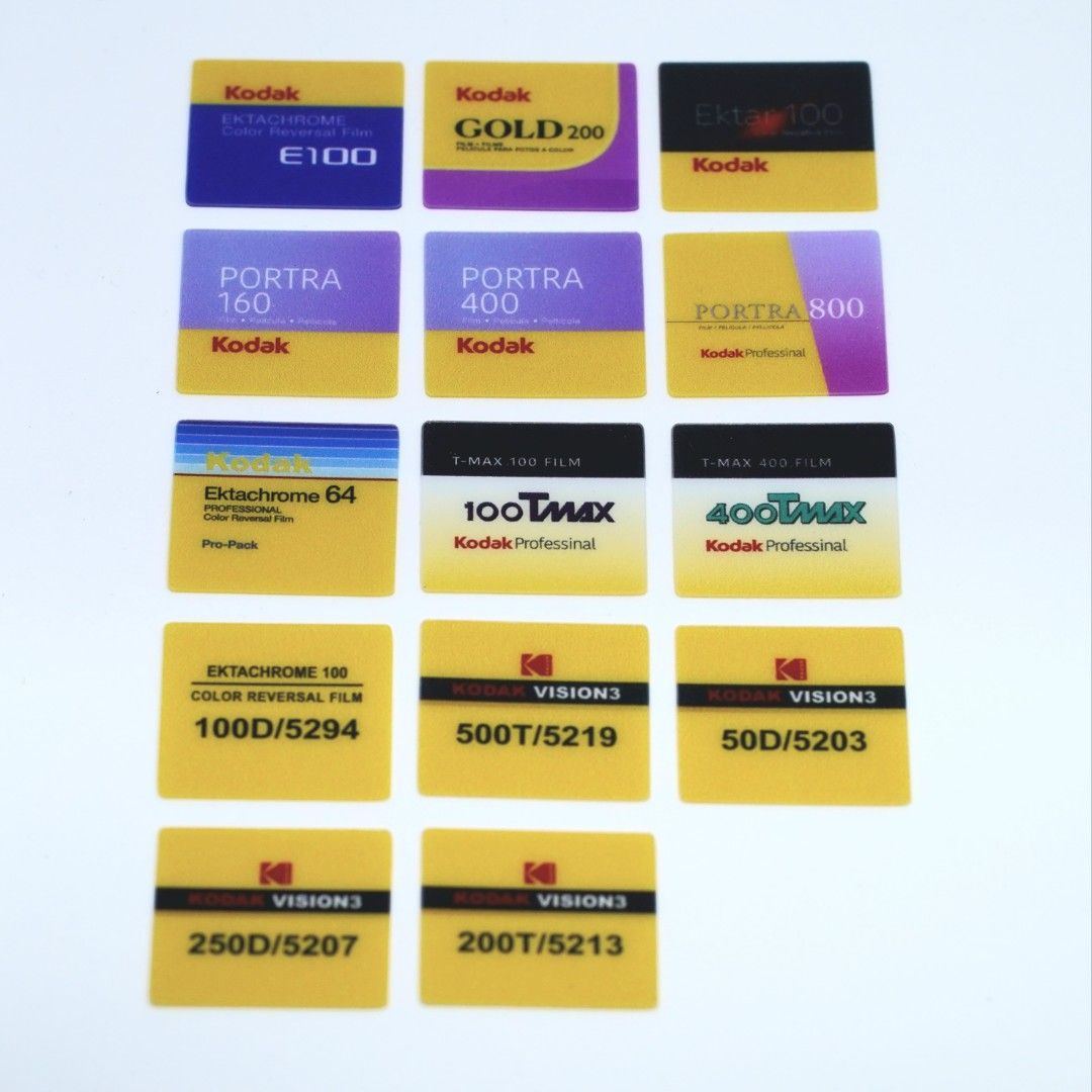 Custom PVC film cards for 135/120 camera back, Photography, Photography ...