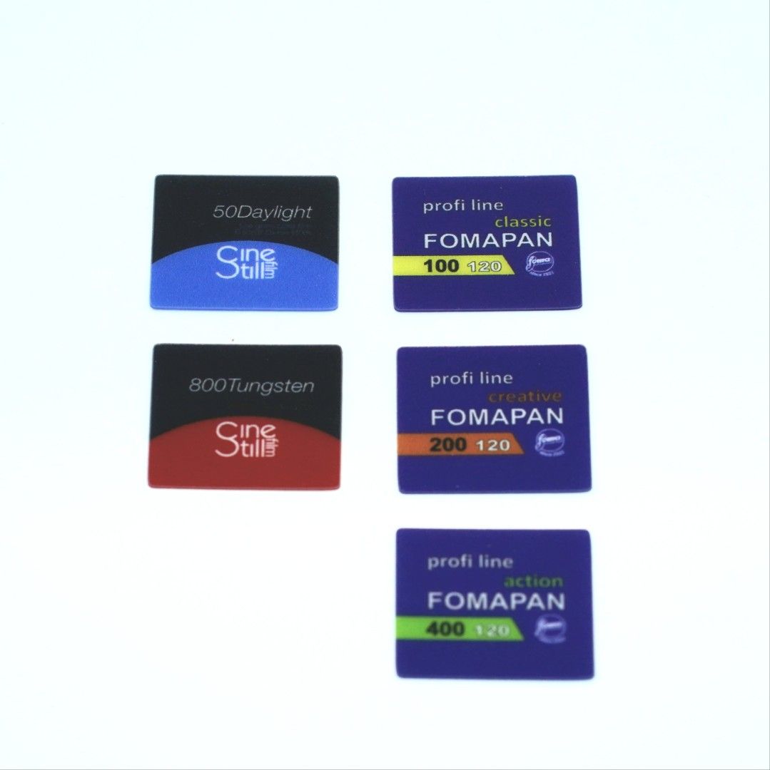 Custom PVC film cards for 135/120 camera back, Photography, Photography ...