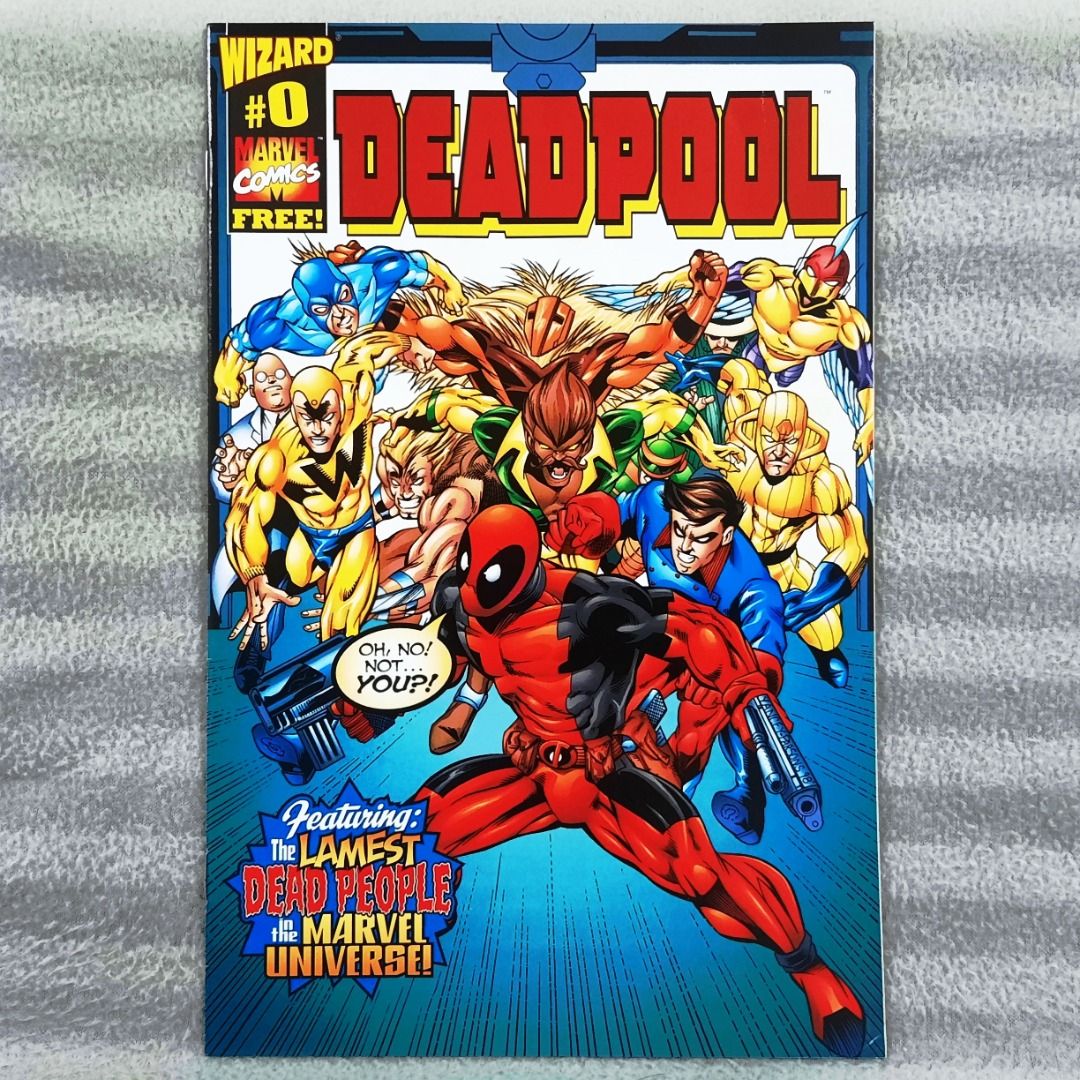 Deadpool #0 Wizard Edition (Marvel Comics) Joe Kelly, Yancey Labat ...
