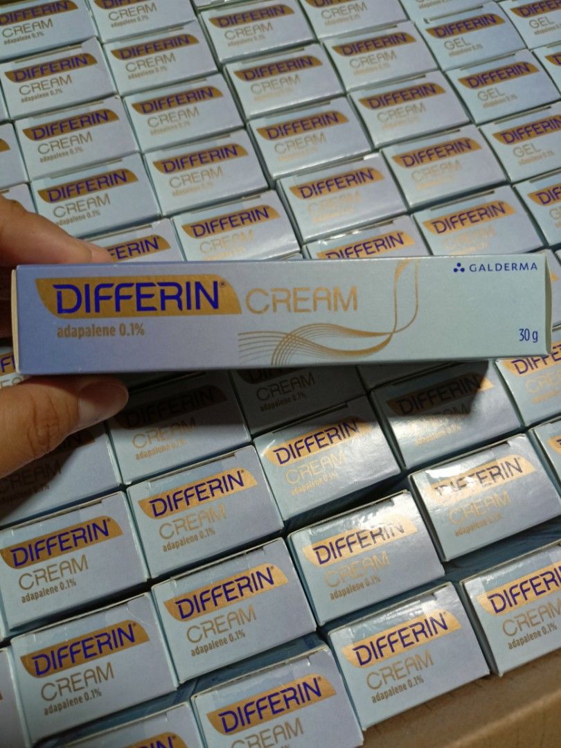Differin Cream and Gel 0.1% 30g ON HAND EXP: 01-2024, Beauty & Personal ...