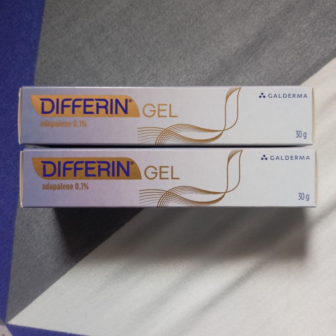 Differin Cream and Gel 0.1% 30g ON HAND EXP: 01-2024, Beauty & Personal ...