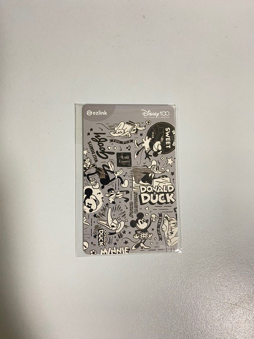 Disney 100 Years Mickey & Friends Vintage EZ-Link card, Tickets ...