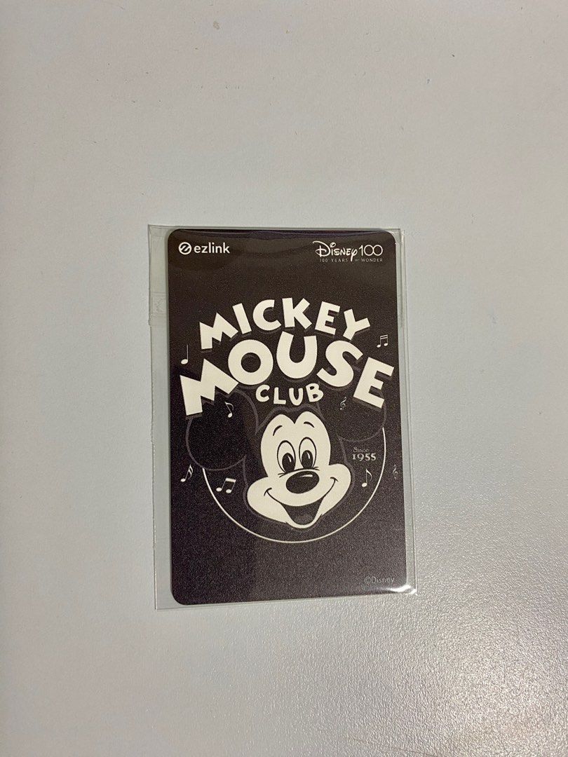Disney 100 Years Mickey & Friends Vintage EZ-Link card, Tickets ...