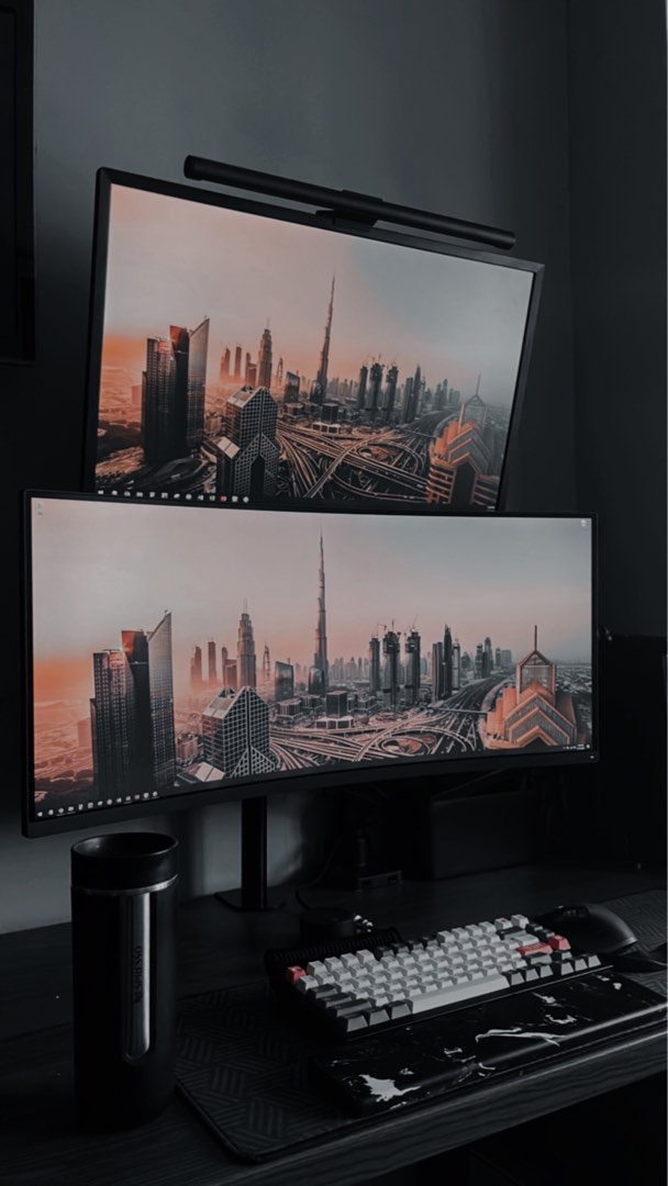 Xiaomi 34" Inch Monitor + LG 27" Monitor | Dual Monitor Bundle Setup ...