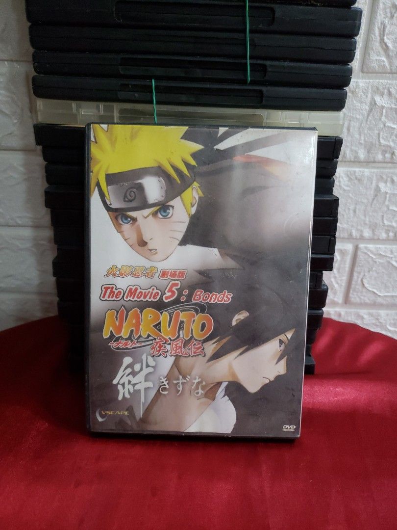 DVD MOVIE - NARUTO _ THE MOVIE 5 : BONDS, Hobbies & Toys, Music & Media, CDs & DVDs on Carousell