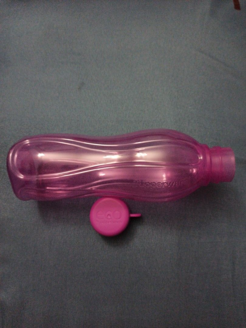 Eco Tupperware Water Bottle 500 ml, Furniture & Home Living ...