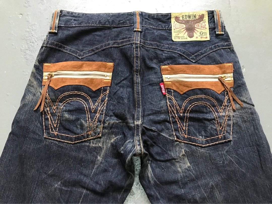 Edwin japan, Men's Fashion, Bottoms, Jeans on Carousell