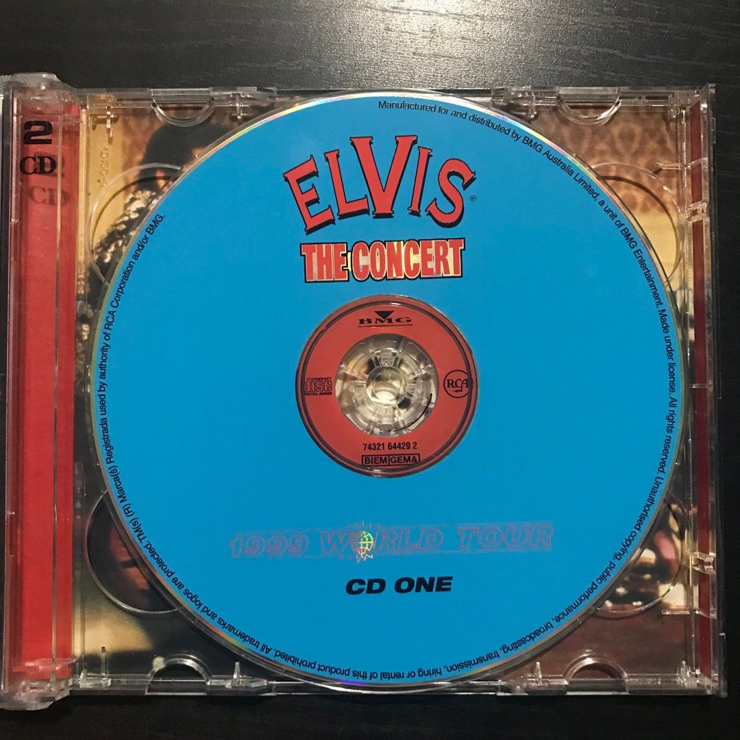 Elvis: The Concert CD (Box Aus), Hobbies & Toys, Music & Media, CDs ...