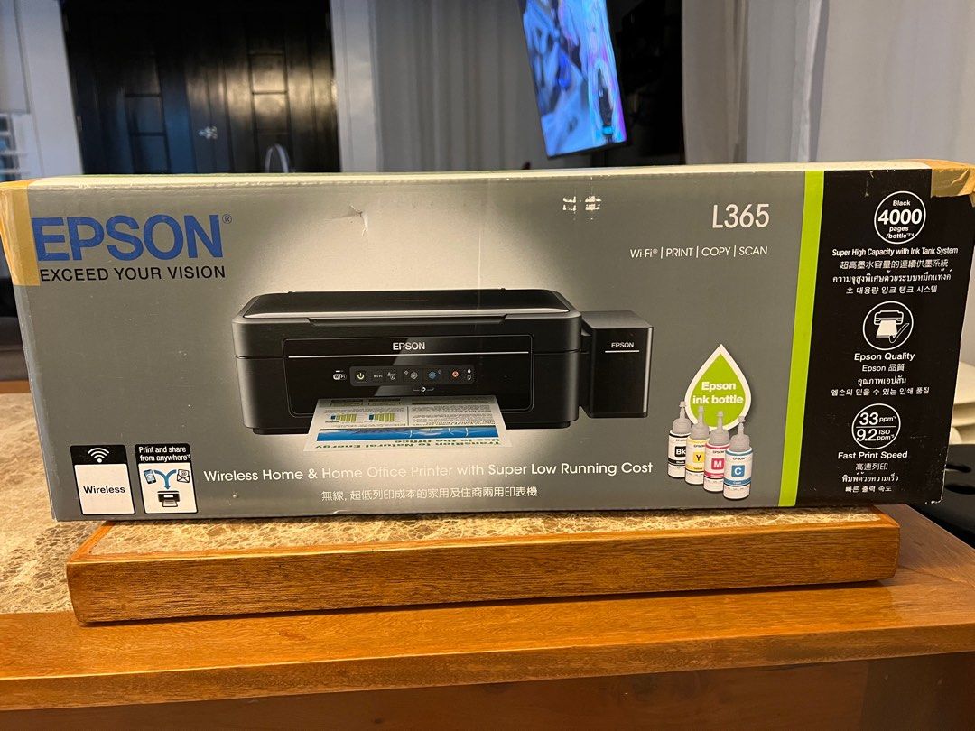 Epson L365 Printer, Computers & Tech, Printers, Scanners & Copiers on Carousell