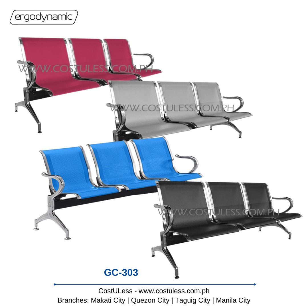 ERGODYNAMIC GANG CHAIR, Waiting Chair, Guest Chair, Airport Gang Chair ...