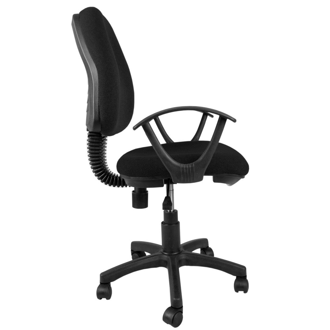 Ergodynamic OCA-105 BLK Mid Back Chair, Task Chair, Mesh Office Staff ...