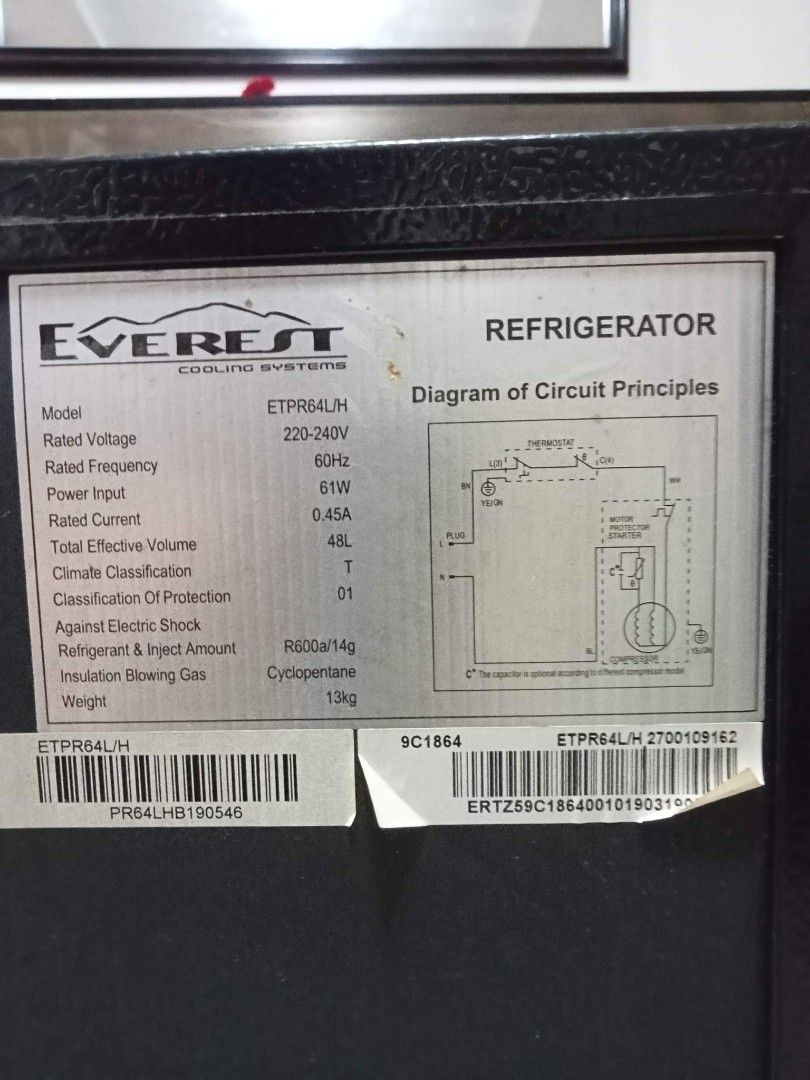 Everest personal ref, Furniture & Home Living, Kitchenware & Tableware, Food Organization ...