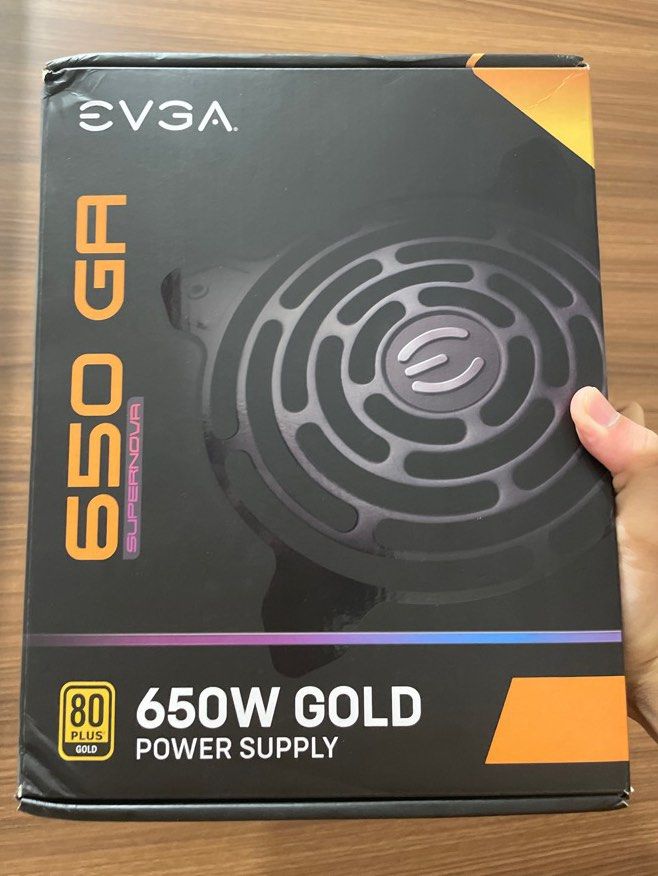 EVGA 650W Supernova GA 80+ Gold Fully Modular PSU Power Supply ...