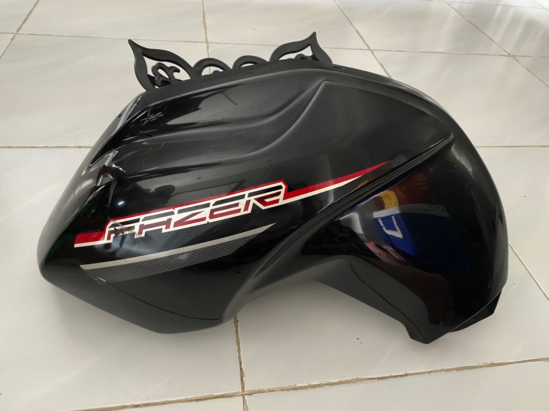 Fazer Tank Cover, Motorcycles, Motorcycle Accessories on Carousell