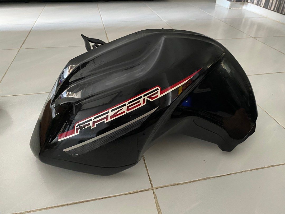 Fazer Tank Cover, Motorcycles, Motorcycle Accessories on Carousell