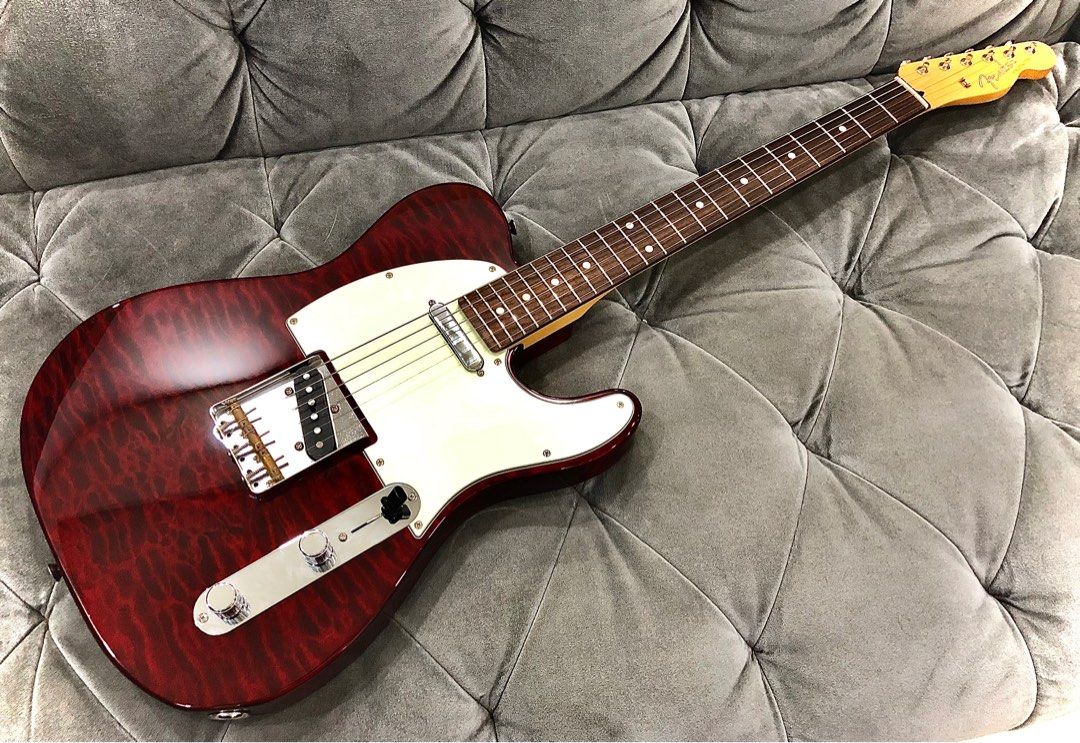 Fender MiJ FSR Hybrid Tele with QT, Hobbies & Toys, Music & Media ...