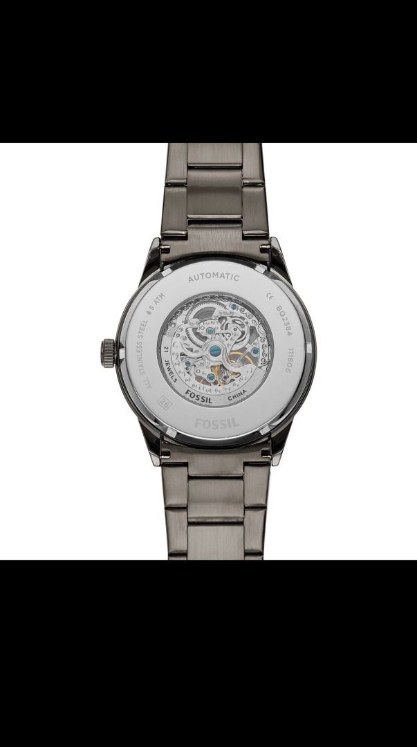 Fossil Flynn Automatic Watch BQ2384 *BRAND NEW*, Men's Fashion, Watches ...