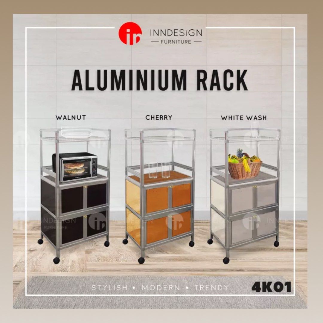 Free delivery cabinet / aluminum rack, Furniture & Home Living ...