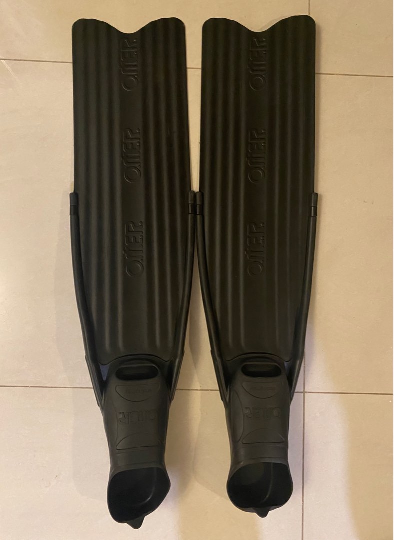 Omer Stingray Freediving Fins and Bag, Sports Equipment, Sports & Games, Water Sports on Carousell