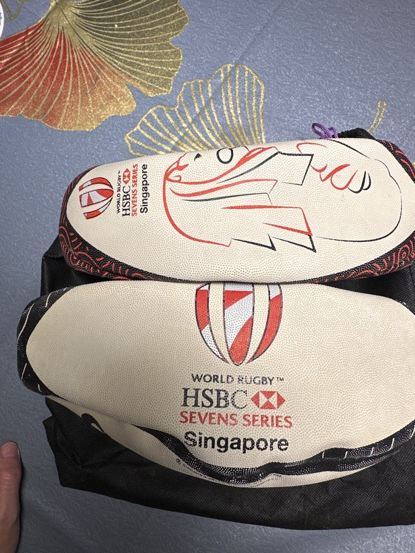 Gilbert official Replica ball New zealand world rugby sevens series sg ...
